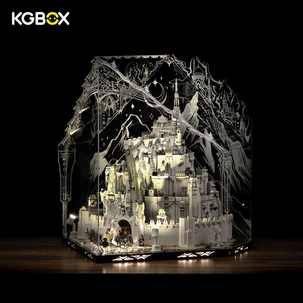 Display Case For LEGO 11377 The Lord of the Rings Minas Tirith – KGBOX
